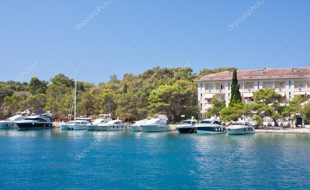 Villa Fazanka.Natsionalny park Brijuni. Croatia — Stock Photo ...