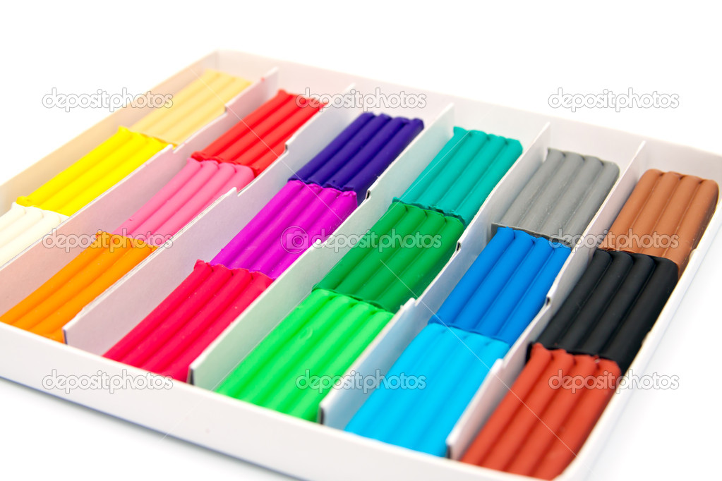 Plasticine — Stock Photo © -vvetc- #18553153