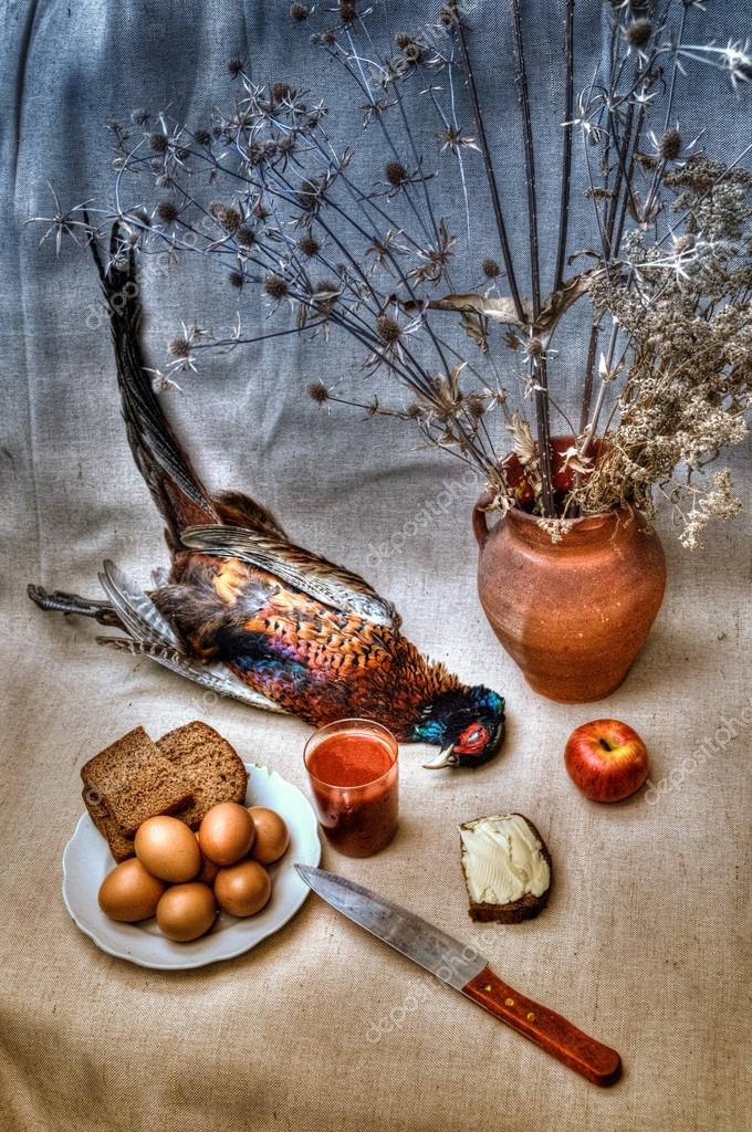 Still life with pheasant Stock Photo by ©artfotoss 30745865