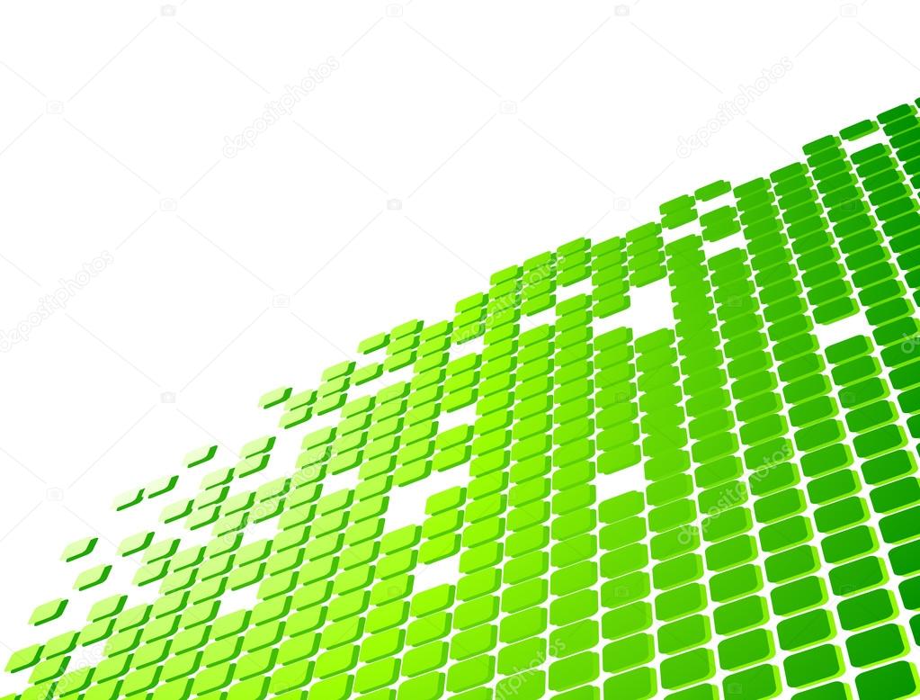 Green 3d abstract background — Stock Photo © -strizh- #23384158