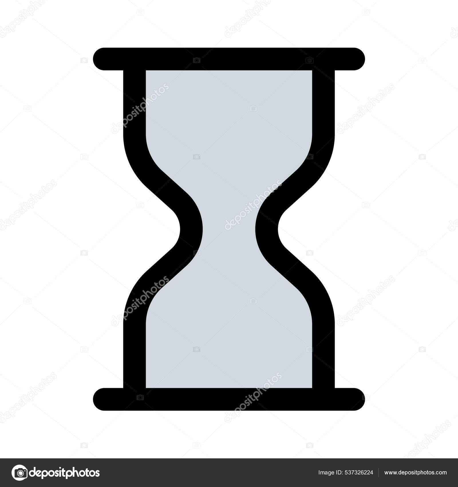 Chargement Symbole Sablier Dans L'interface Système Informatique ...