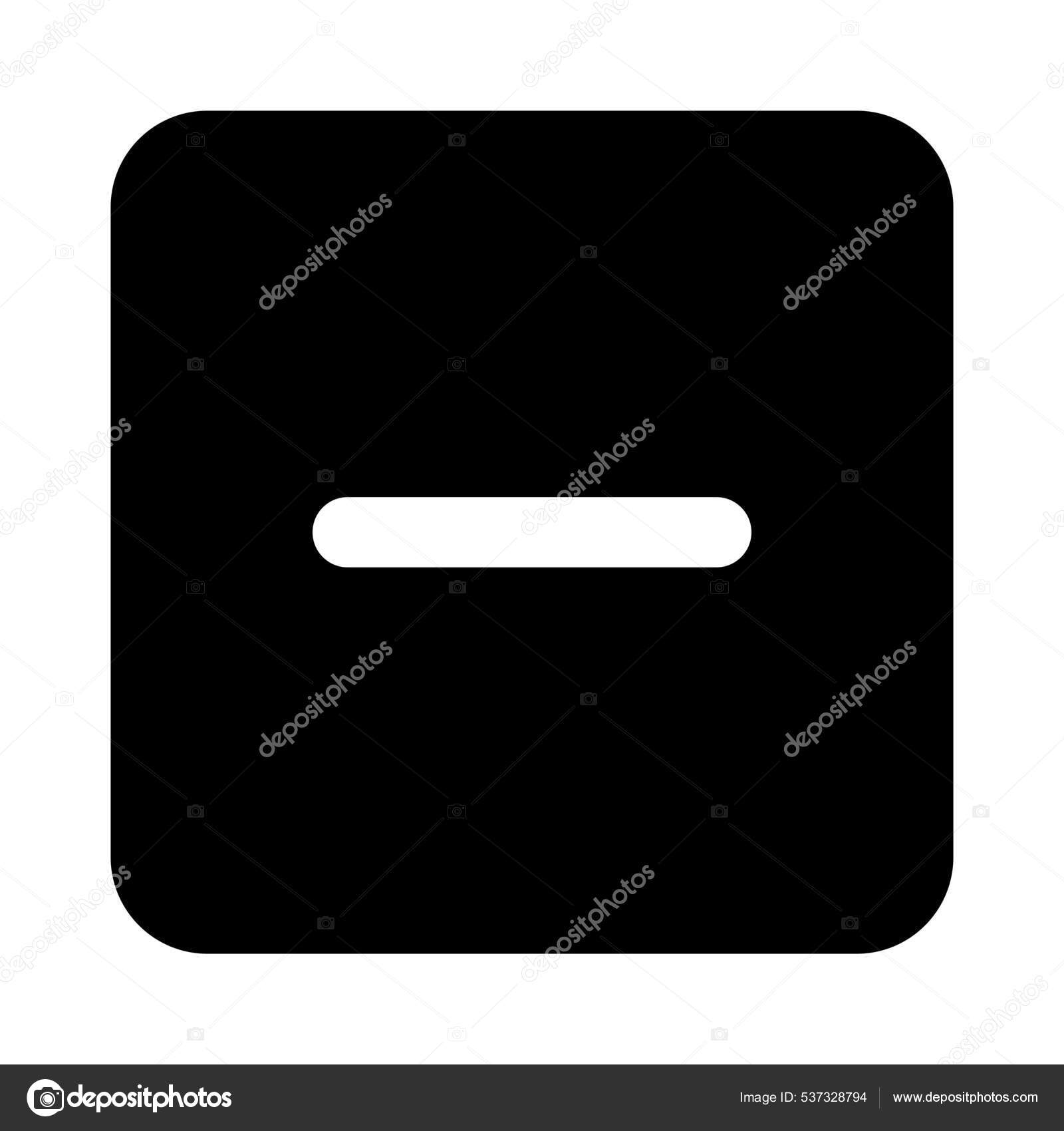 Blocked Action Sign Discontinuation Stop Symbol Stock Vector Image by ...