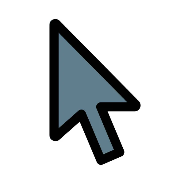 Mouse Cursor Input Movable Device Directional Navigation Stock Vector ...