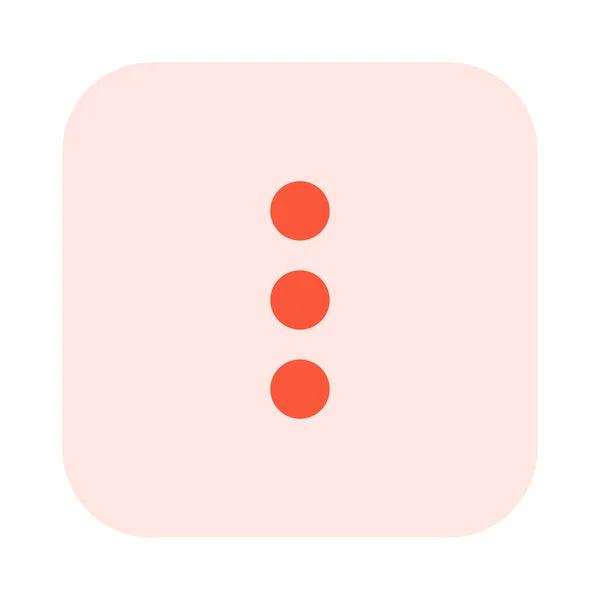 Three dots menu icon Vector Art Stock Images | Depositphotos