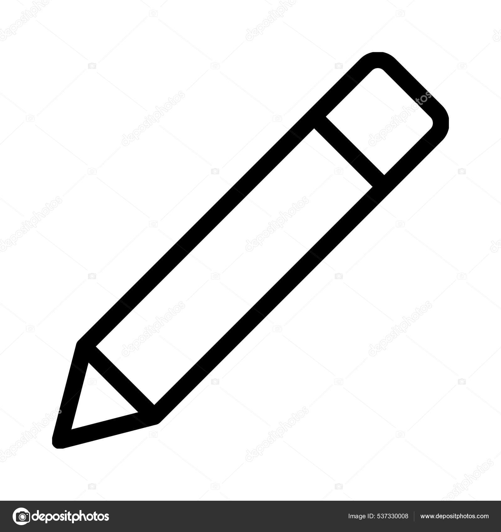 Caracteristica Herramienta Dibujo Lapiz Software Diseno Vector de stock 537330008 de get4net