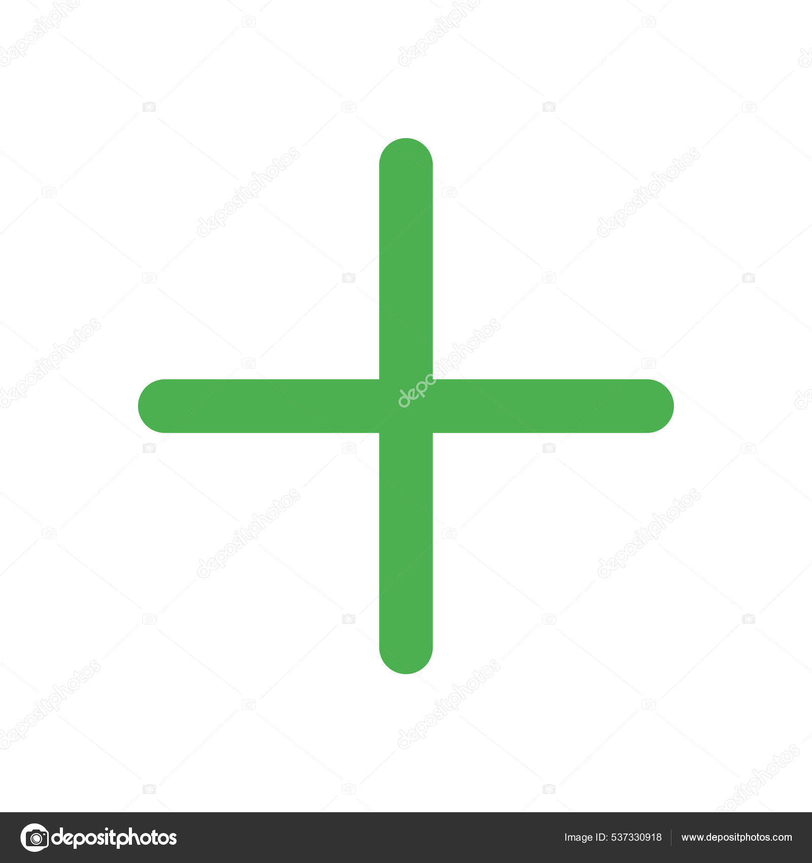 Addition Symbol Add New Objects Stock Vector Image by ©get4net #537330918