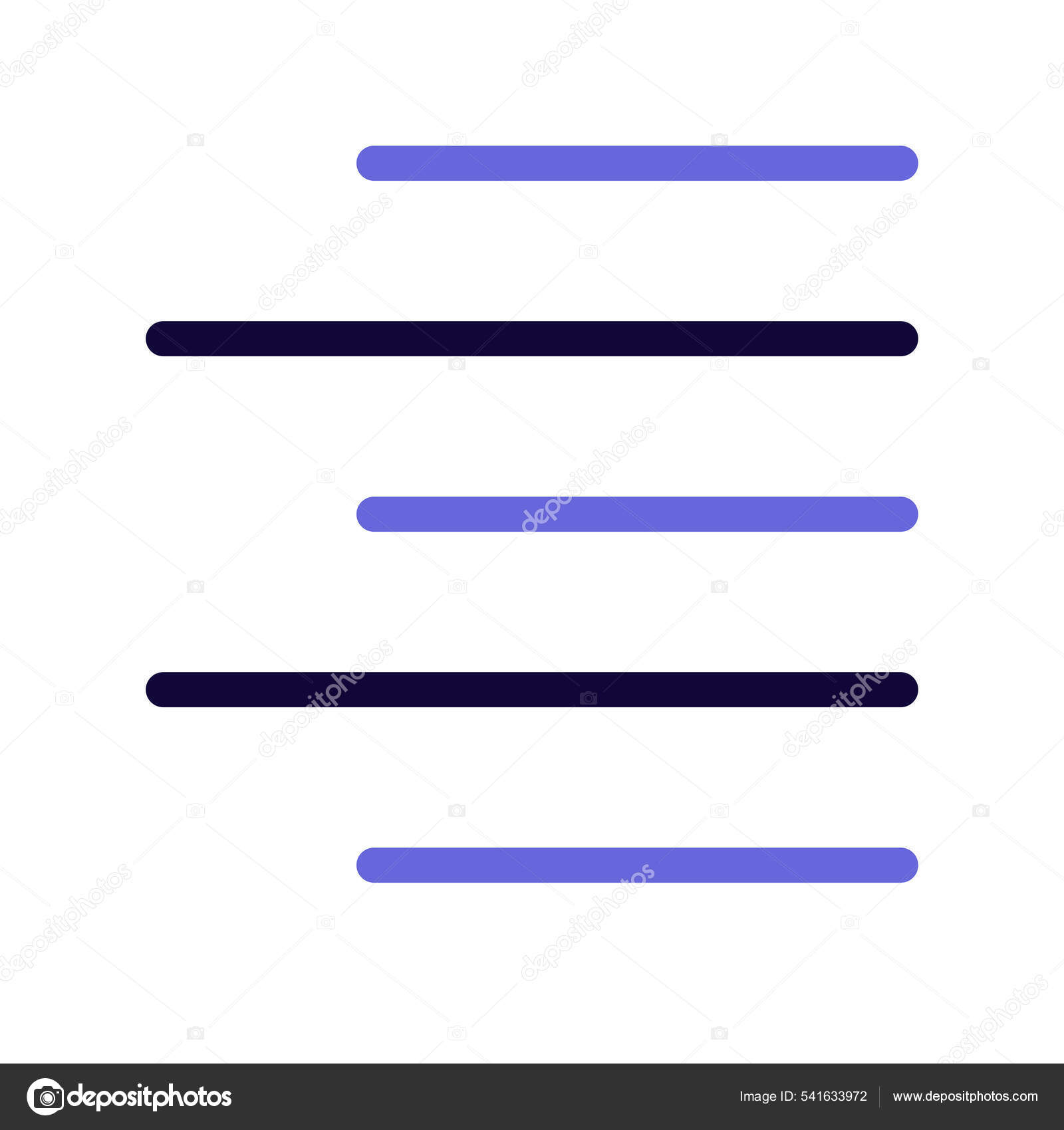 Right Line Alignment Page Setup Text Paragraph Position Setting Format ...