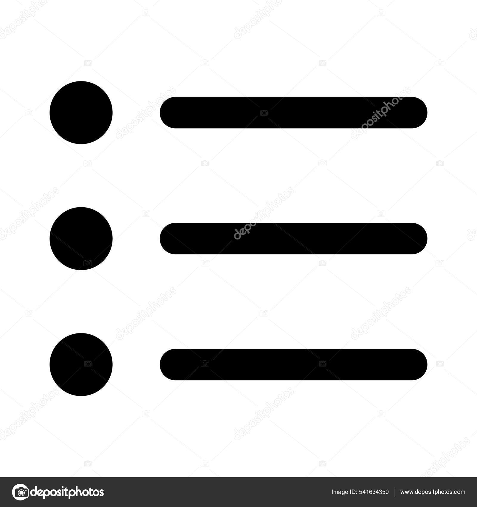 Opción Plantilla Lista Viñetas Aplicación Documento Word vector ... Opción Plantilla Lista Viñetas Aplicación Documento Word vector ...