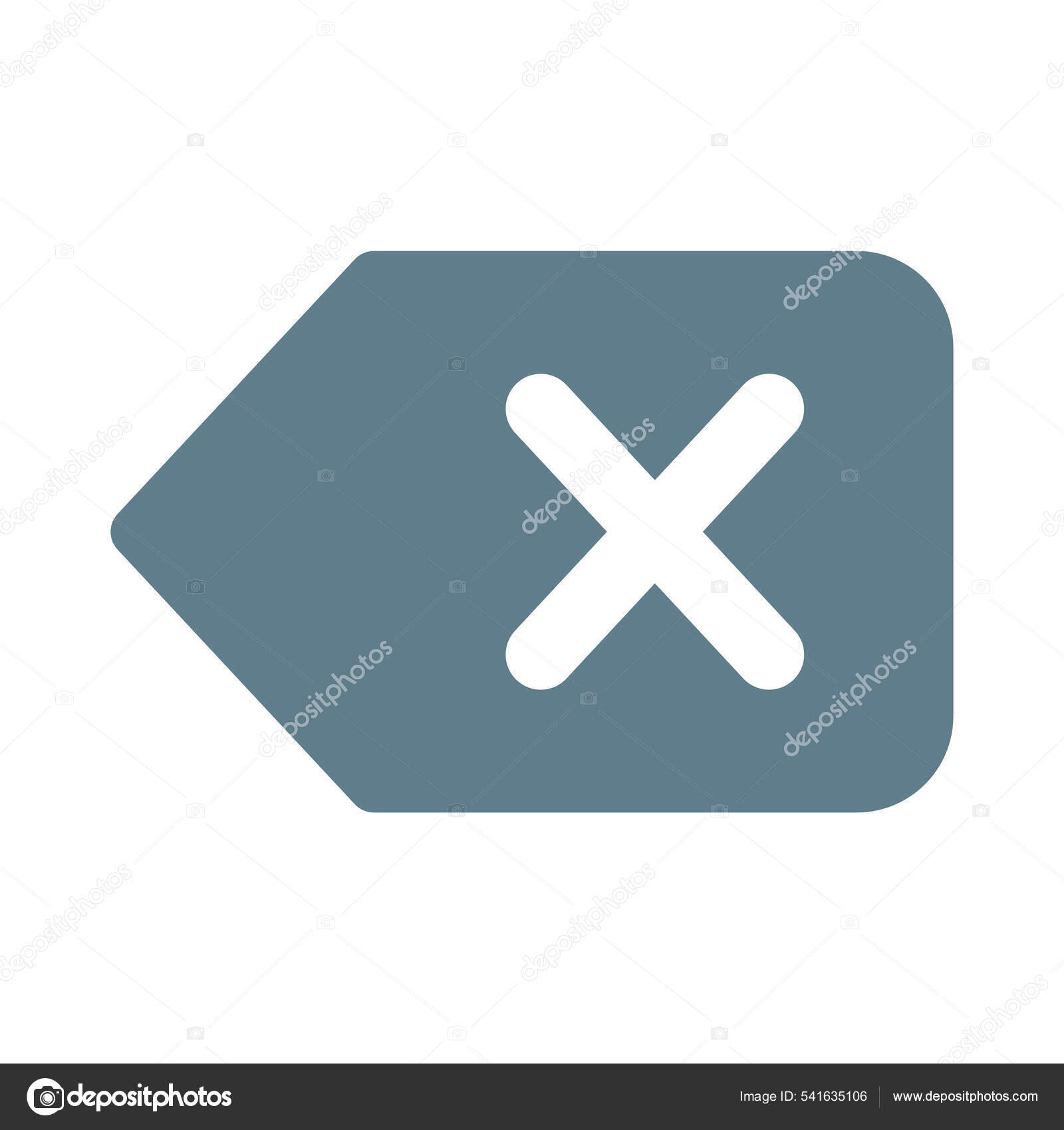 Delete Backspace Key Symbol Keyboard vetor(es) de stock de ©get4net ...