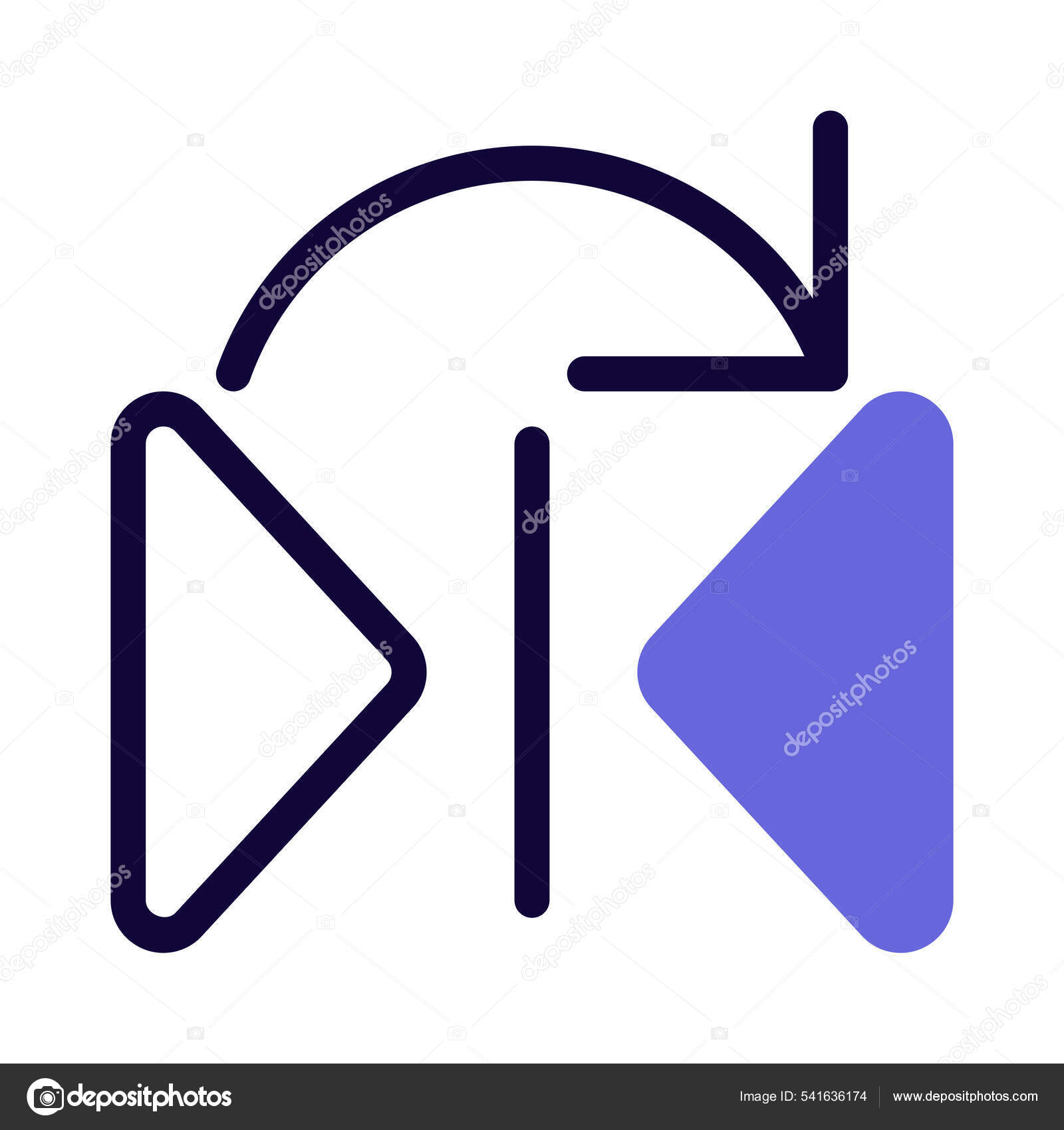 Flip Horizontal Vertical Right Orientation Stock Vector by ©get4net ...