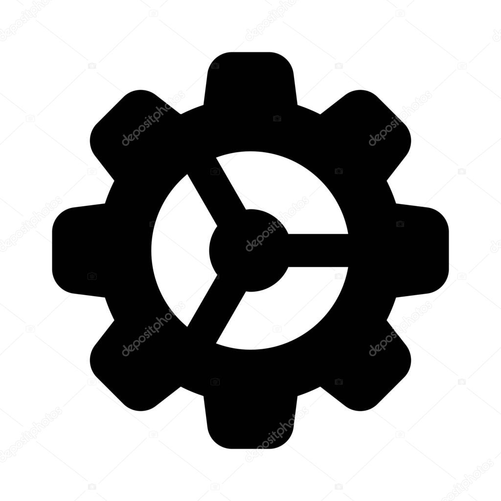 Cog Wheel Application Computer Management Vector de Stock de ©get4net ...