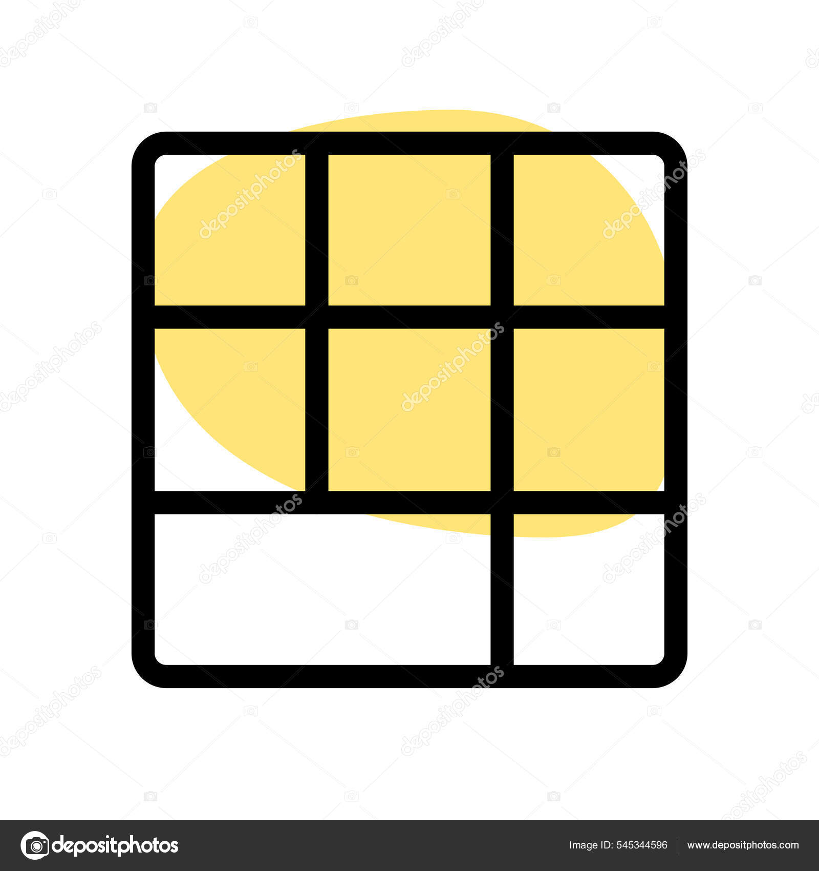 Content Bar Square Tiles Block Layout Stock Vector by ©get4net 545344596