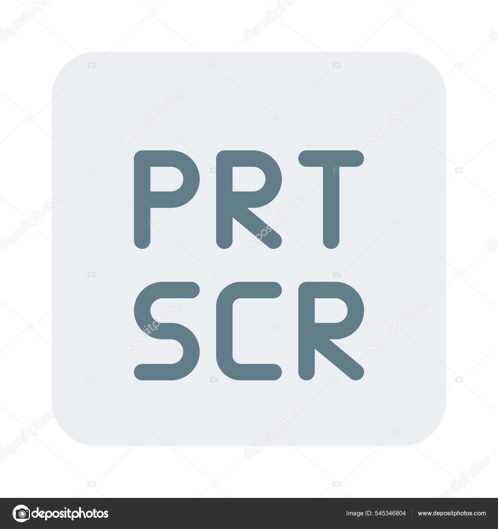 Prt Scr Screenshot Capture Function Key Stock Vector by ©get4net 545346804