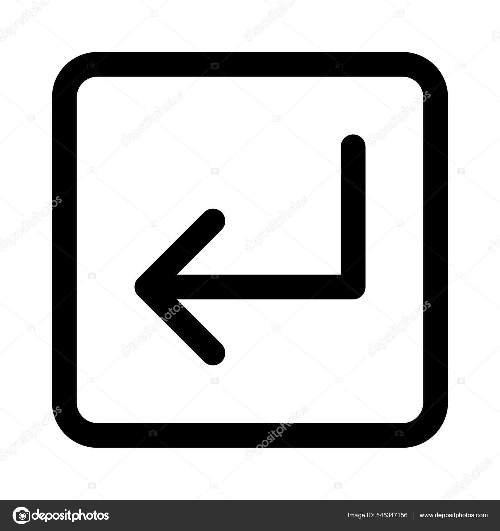 Icone De Seta De Retorno