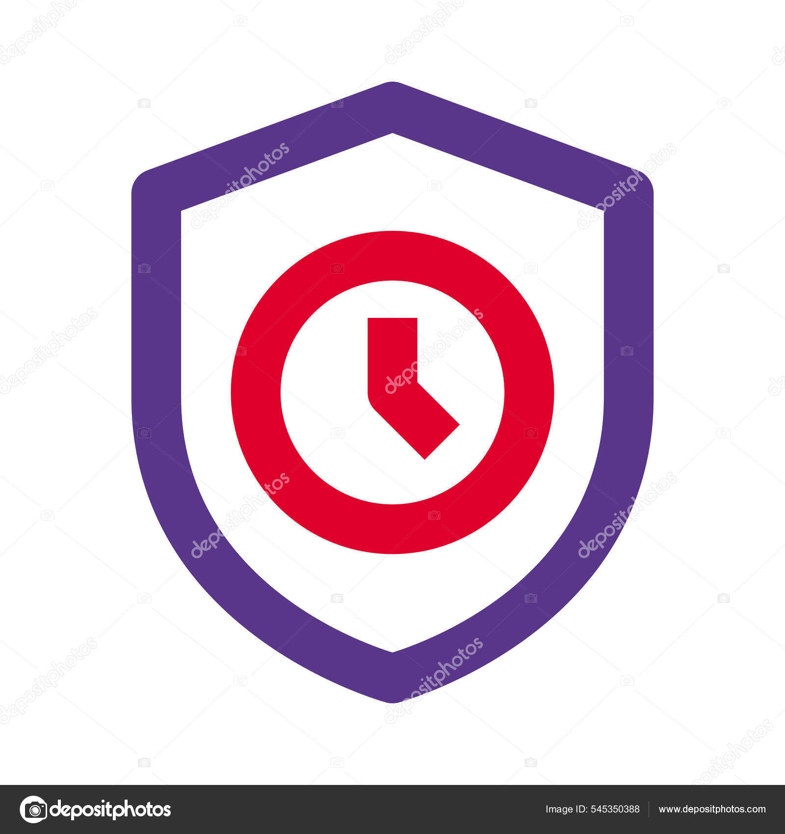 Restrict Security Firewall Shield Protection Timer Blocking Stock ...