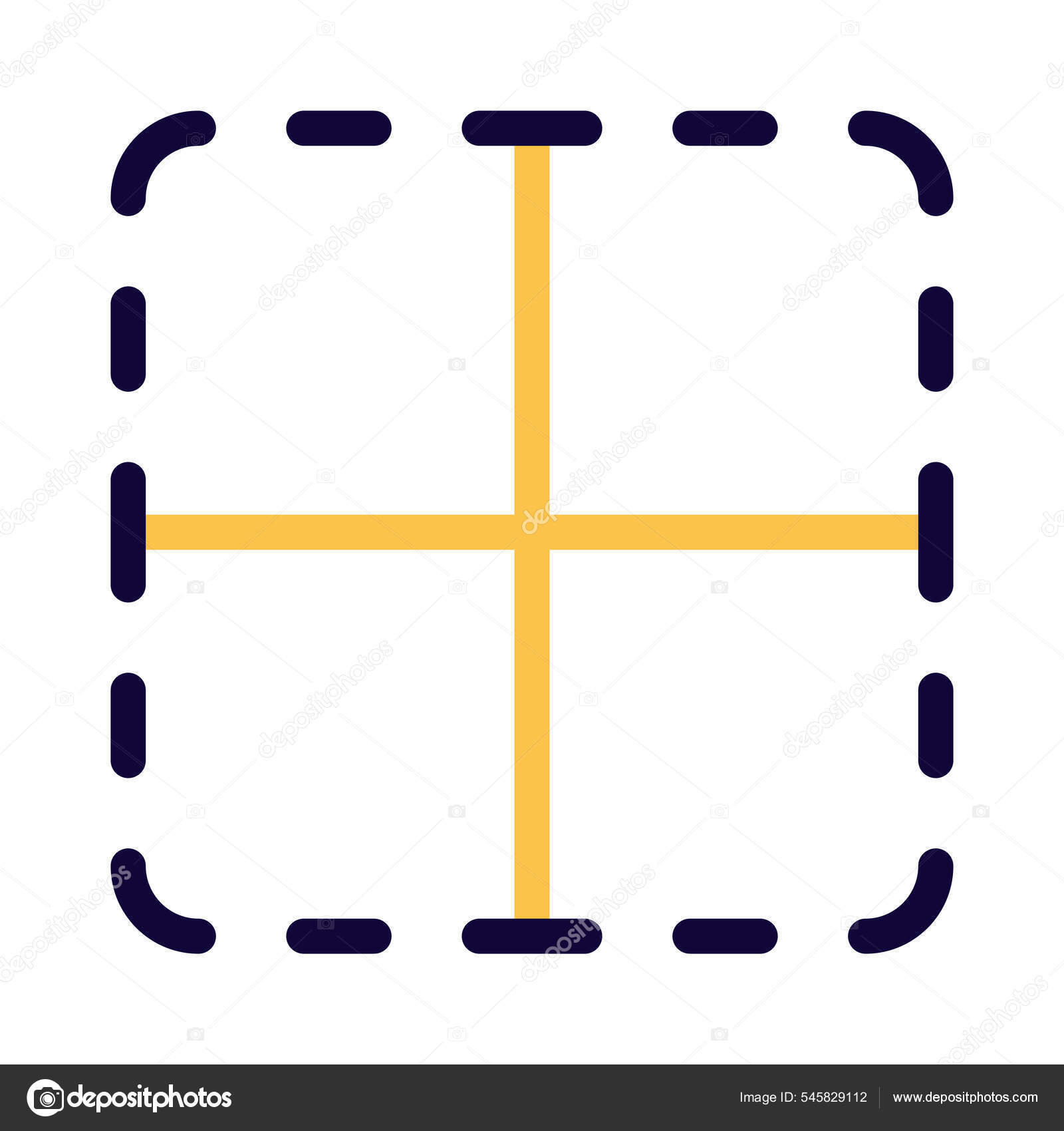 Borders Worksheet Highlight Cell Section Button Stock Vector Image by ...