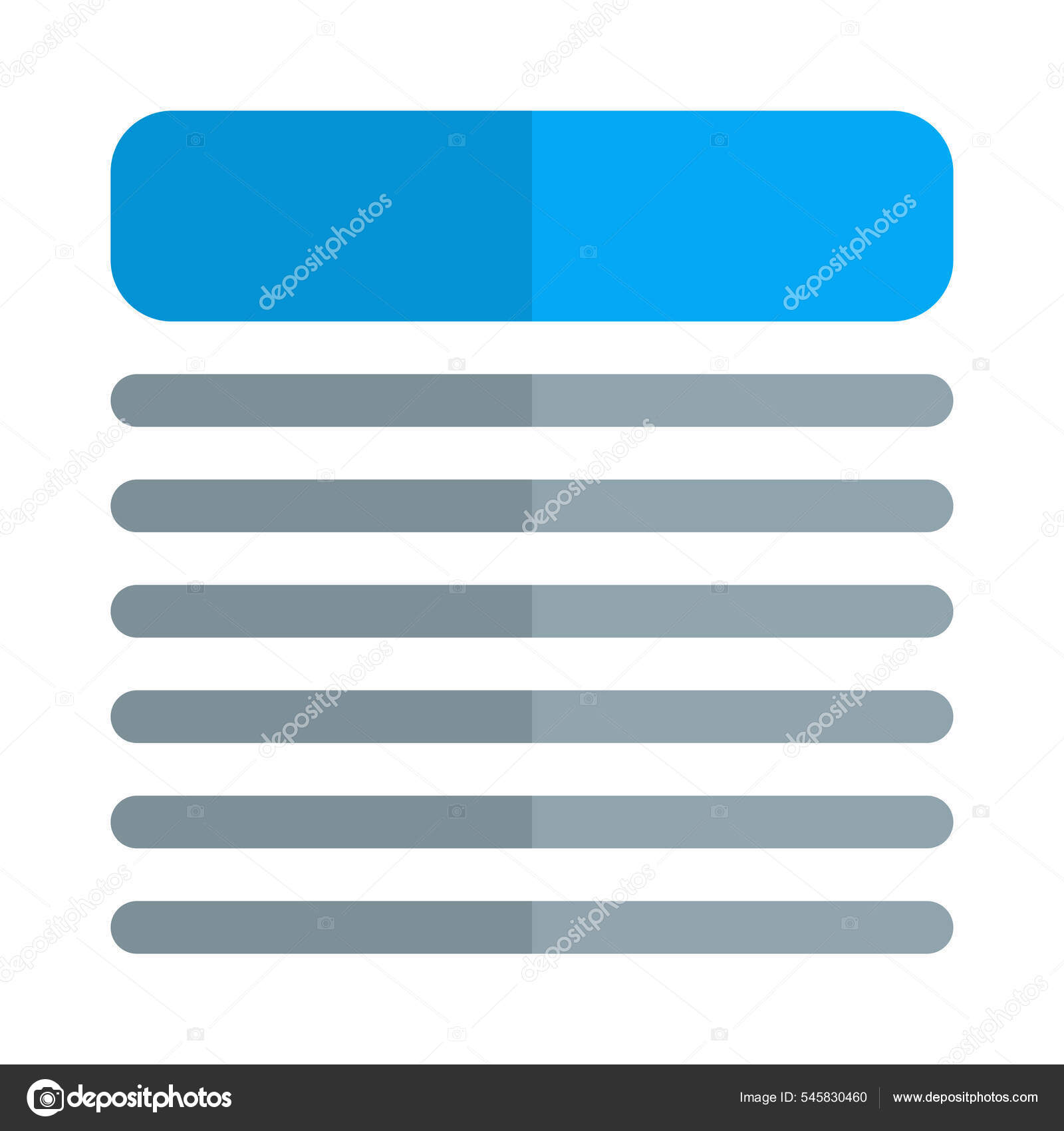 Page Header Text Body Line Format Stock Vector Image by ©get4net #545830460