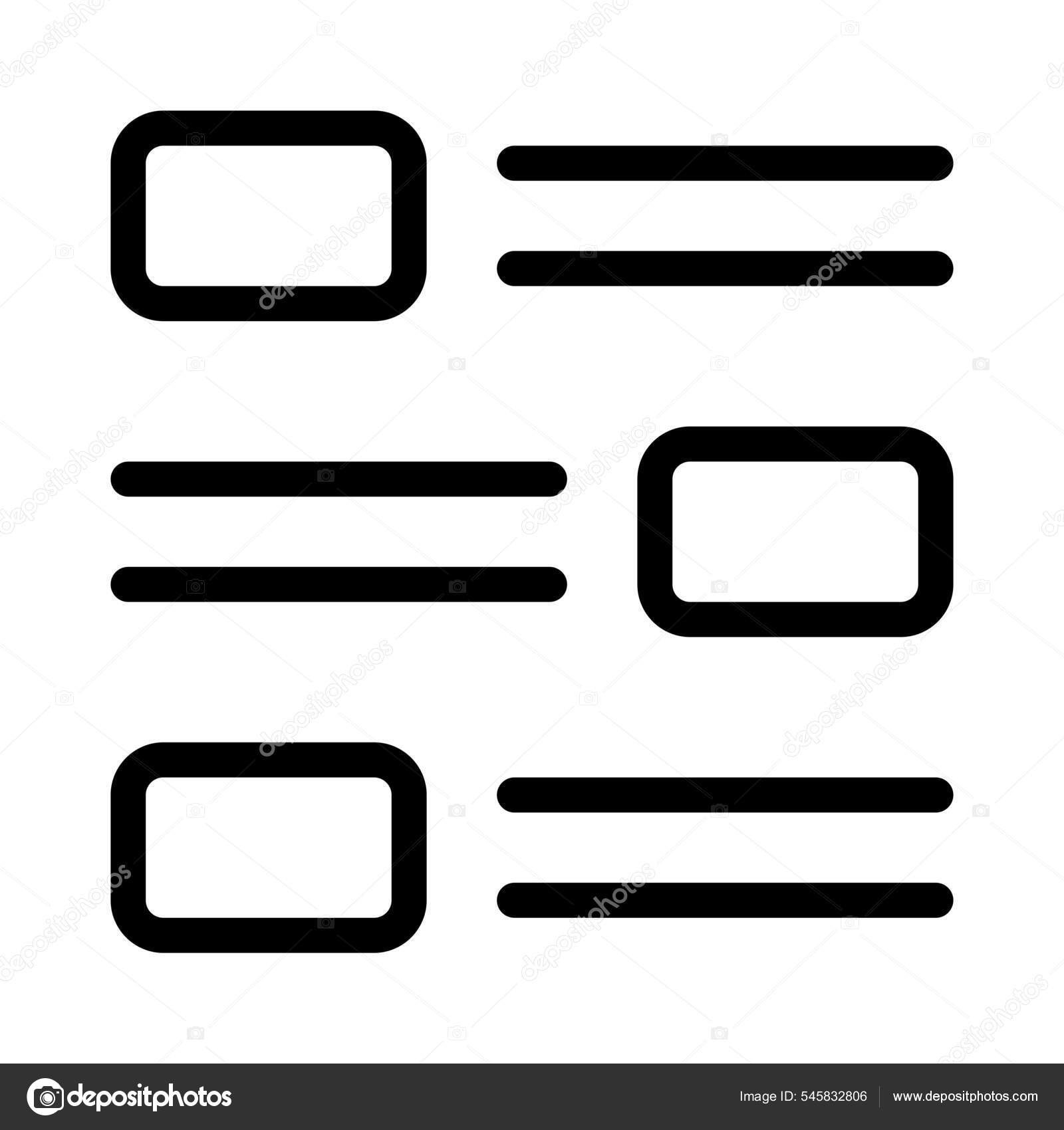 Zigzag Format Media Text Arrangement Layout Stock Vector by ©get4net ...