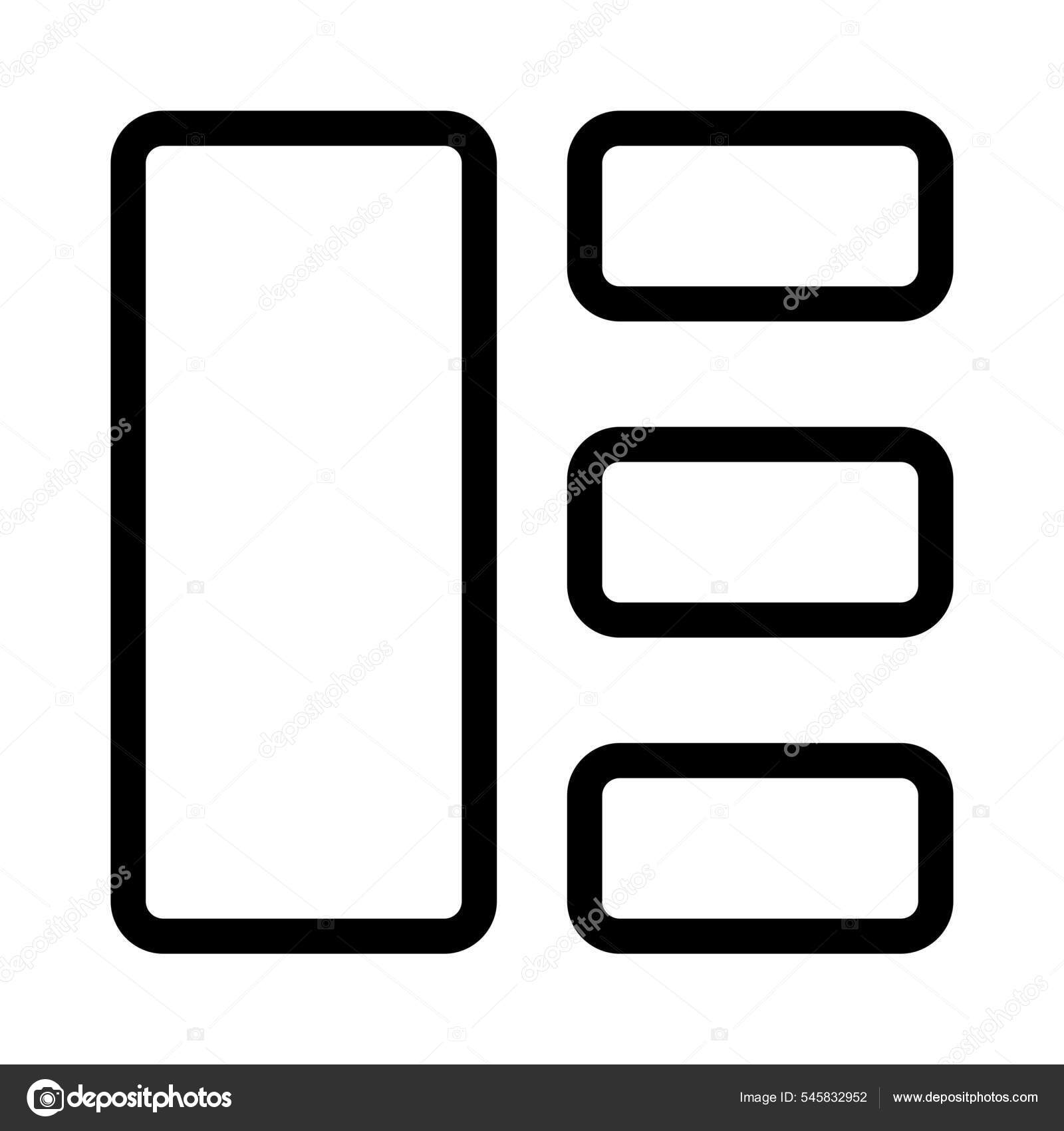 Multiple Orientation Mechanical Part Drawing Layout Stock Vector by ...