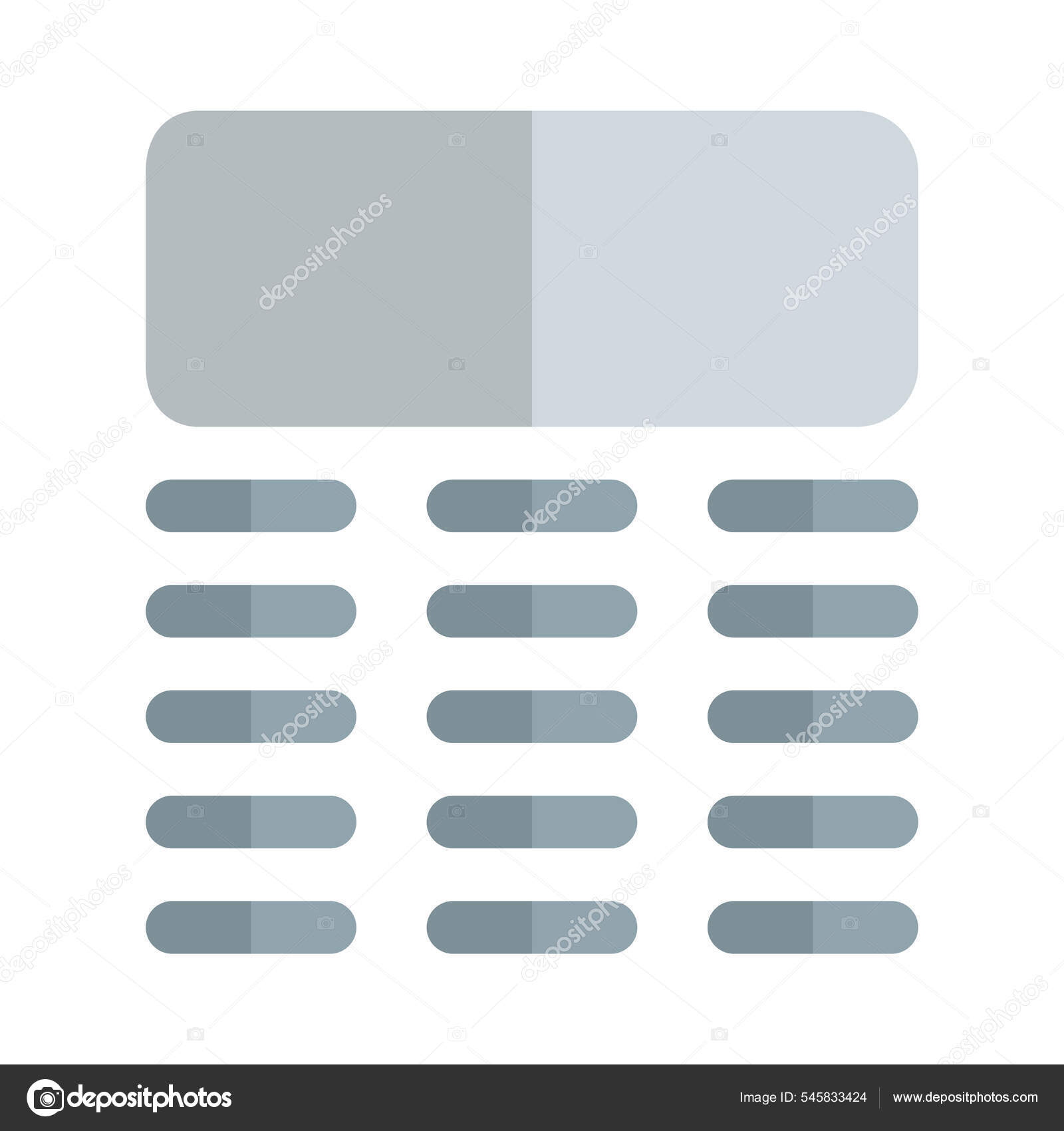 Description Main Assembly Drawing Layout Format Stock Vector Image by ...