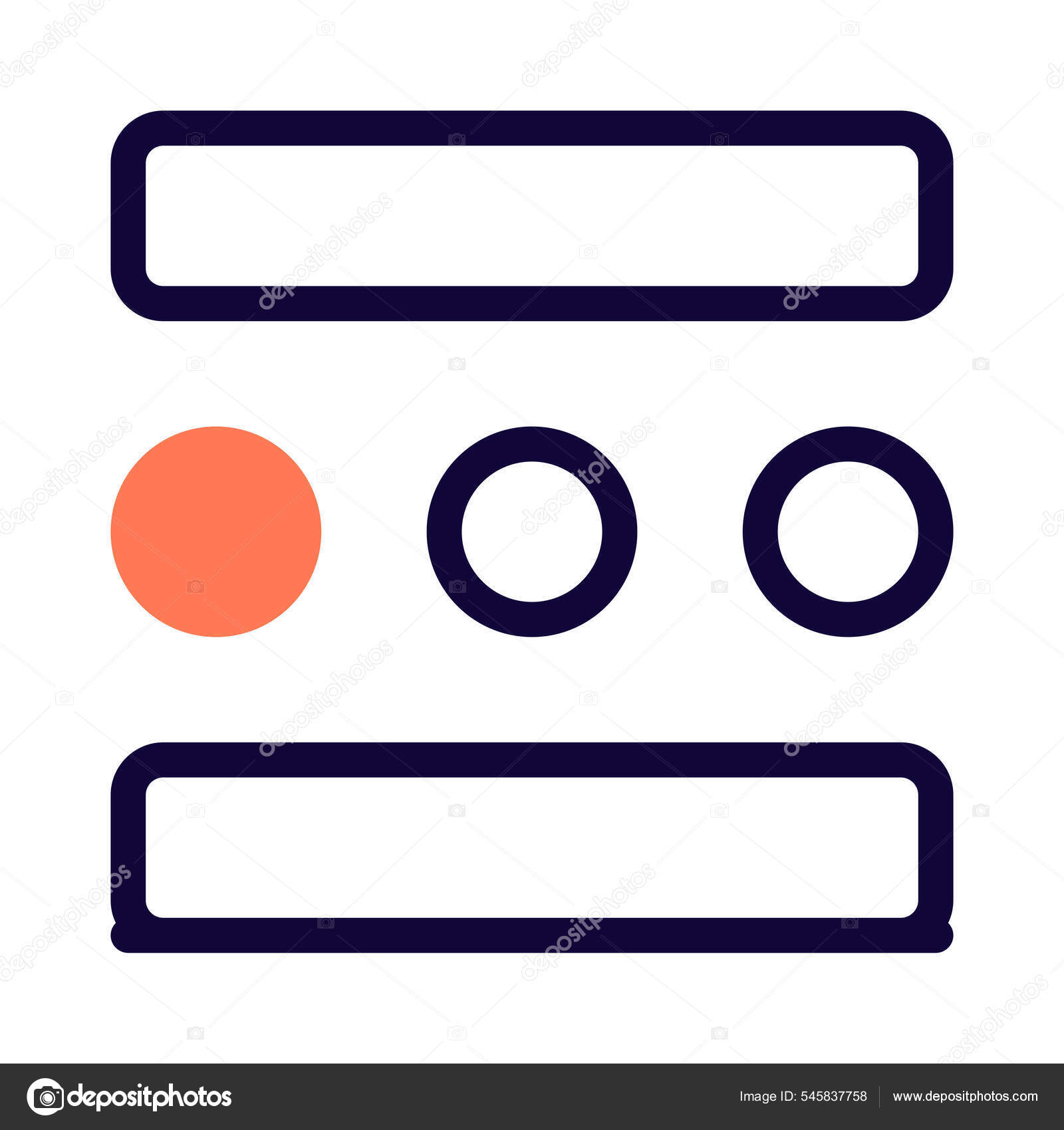 Cross Section View Mechanical Part Drawing Stock Vector Image by ...