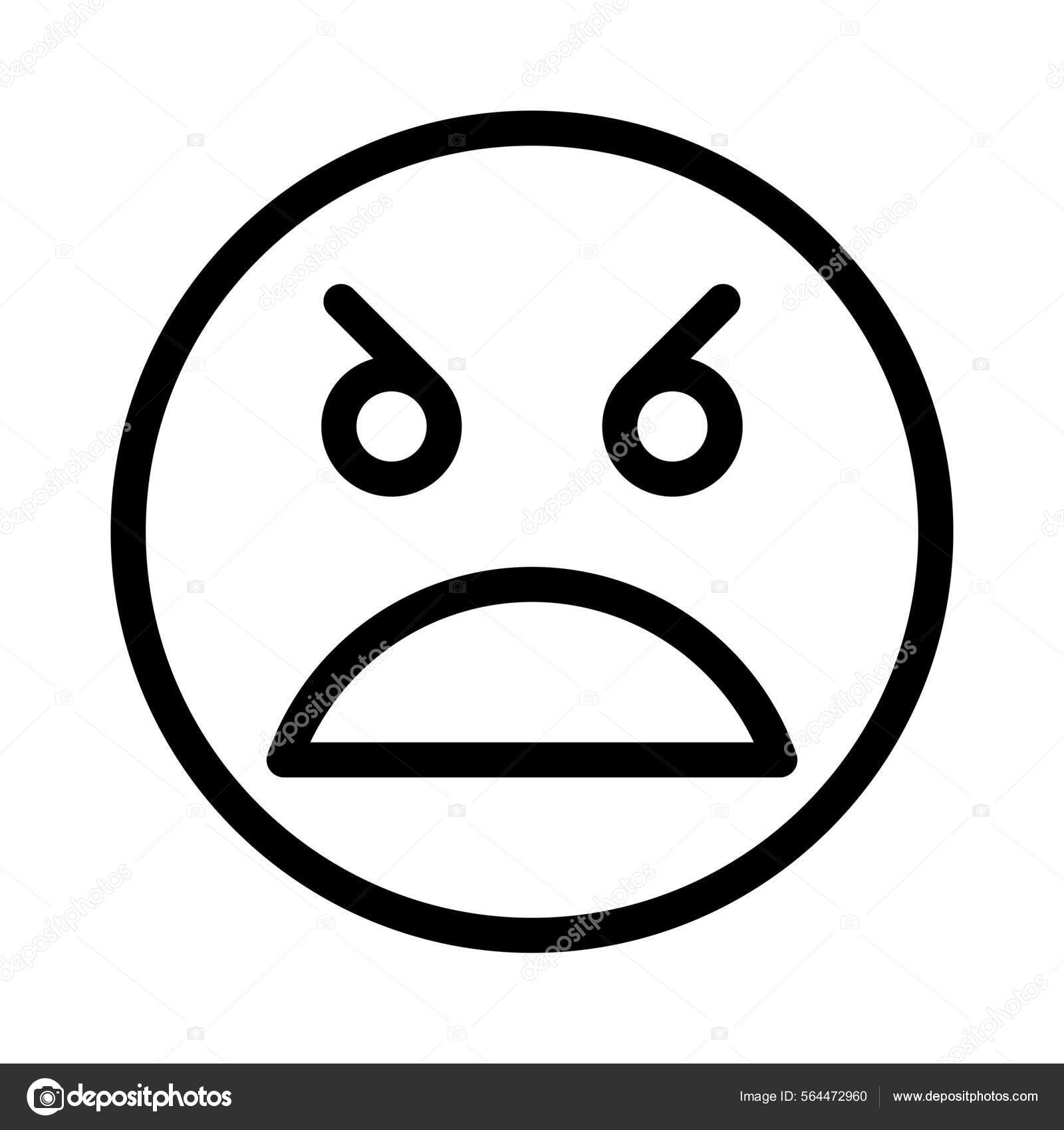 Angry Symbol Face