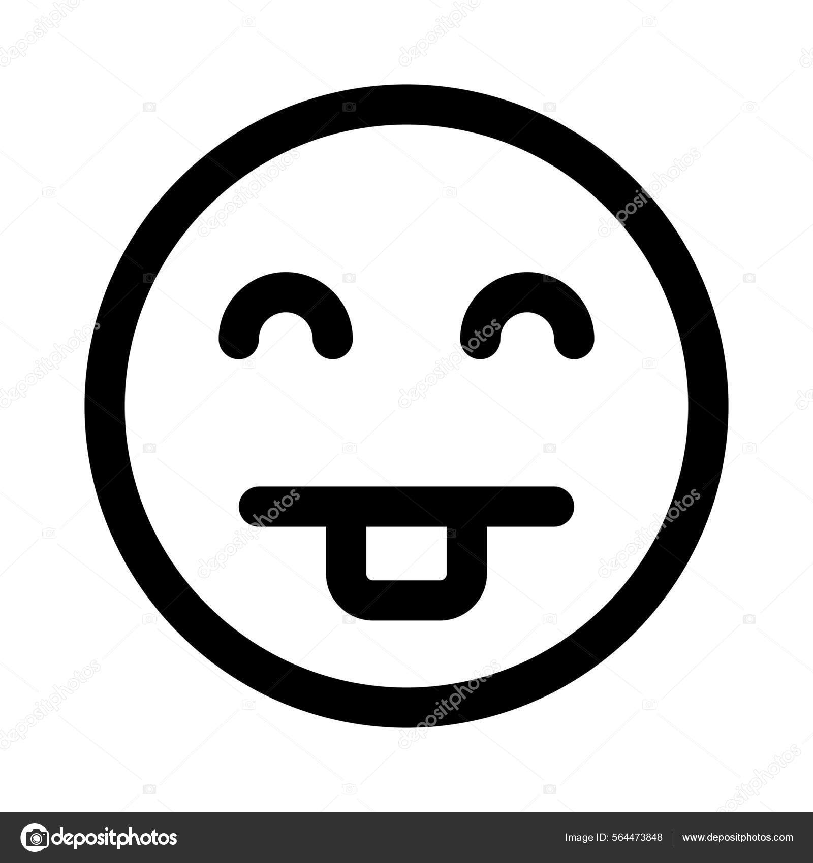 Buck Teeth Nerd Face Emoticon Stereotype Expression Stock Vector Image ...