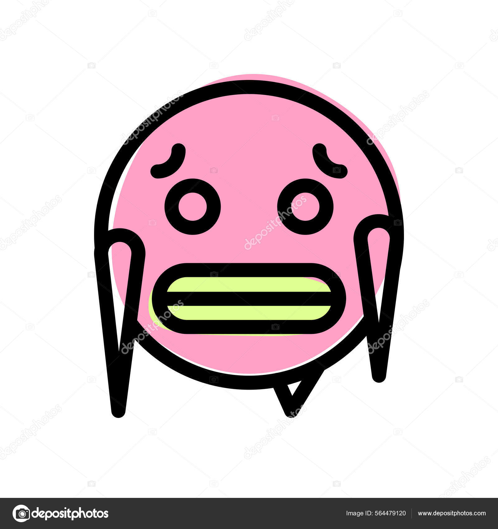 Constipated Face Emoticon