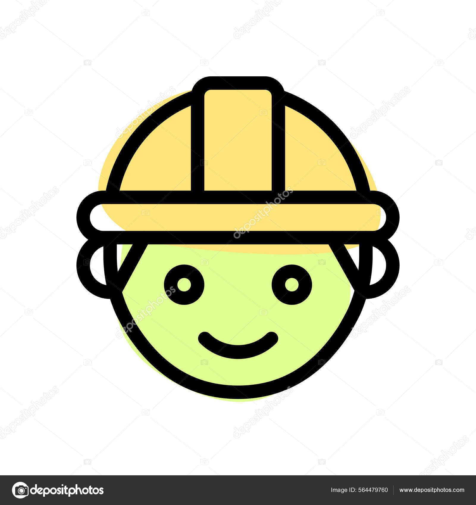 Emoticono Trabajador Ilustración De Avatares De Personas De Negocios