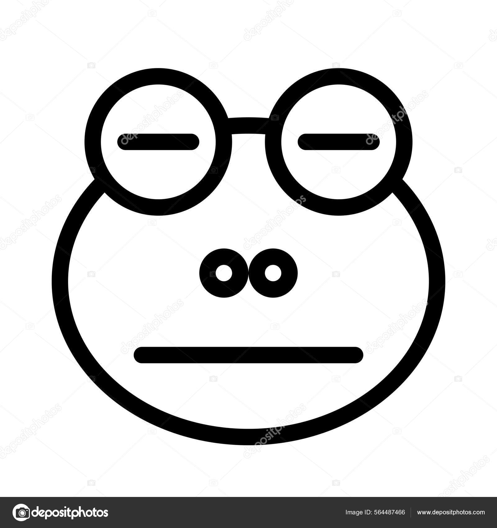 Neutral Face Black And White