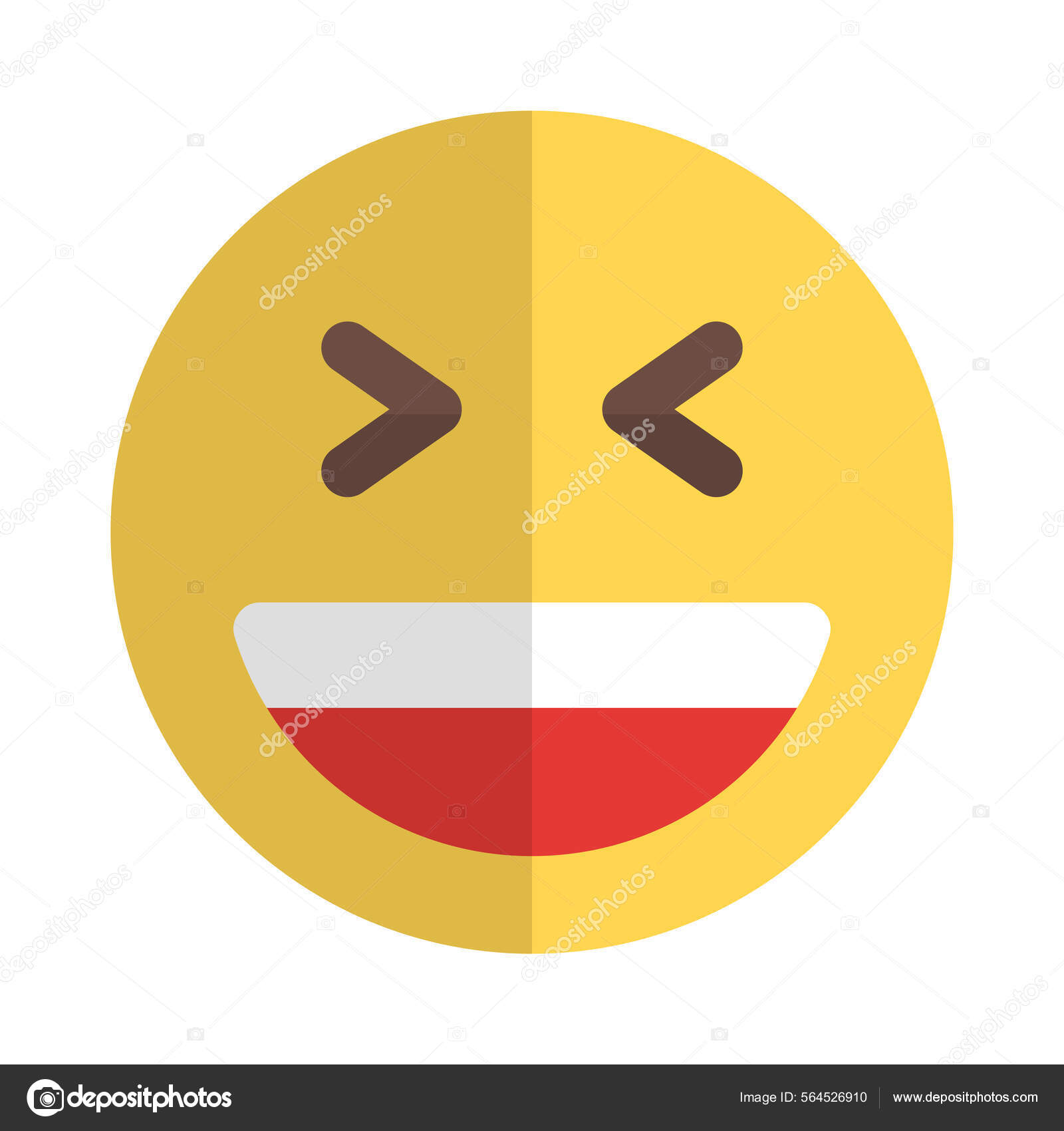 Squinty Eyes Smiley Face