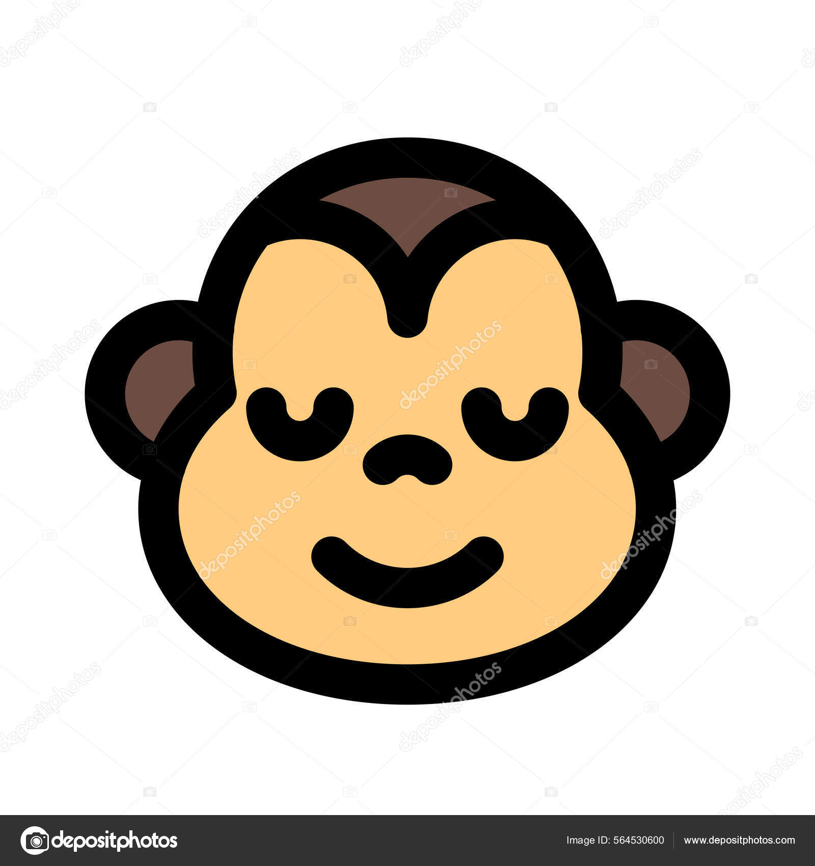 Animated Monkey Emoticon