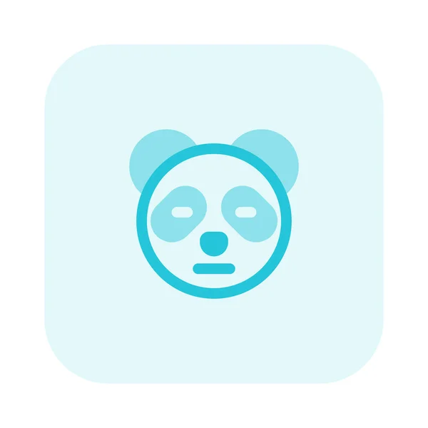 Shock Expression Panda Emoticon Eyes Closed Stock Vector by ©get4net ...