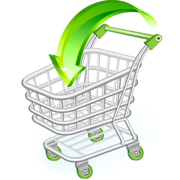 Vettoriali stock Icona carrello, Illustrazioni Icona carrello royalty ...