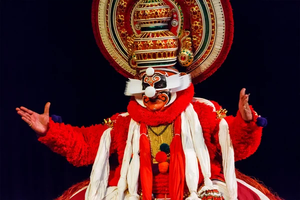 Kathakali dance. Bhava Bhavanam Festival. September 2009. Chenna ...