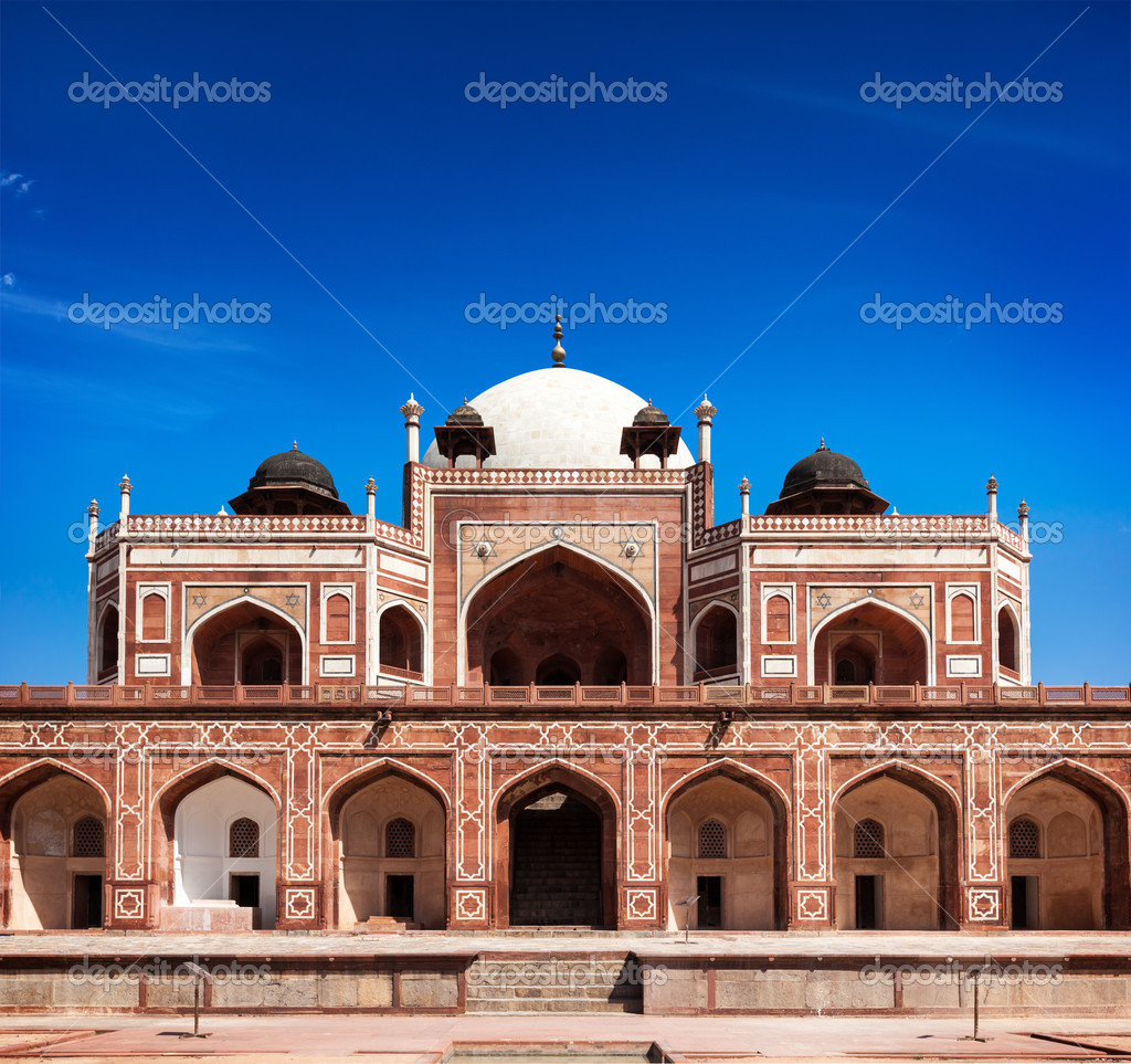 Humayun's Tomb — Stock Photo © DmitryRukhlenko #34472469