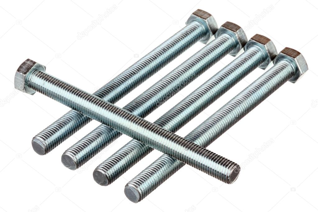 Metallic bolts — Stock Photo © winiki #25690245