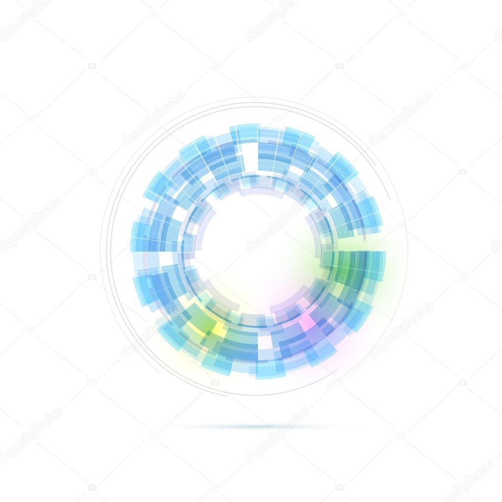 Technology ring transparent modernistic Stock Vector Image by ©phyZick ...