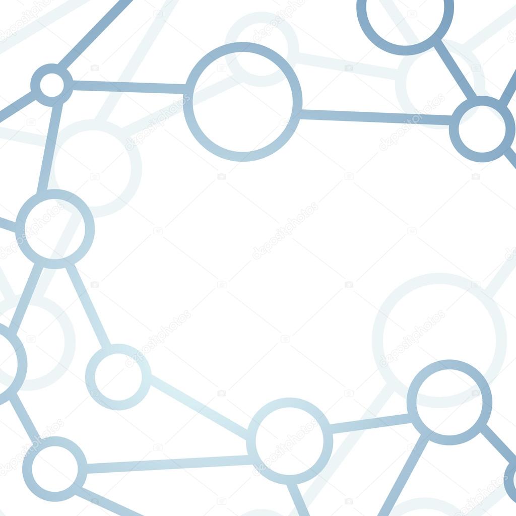 Modern intricacy atom structure network background Stock Vector by ...