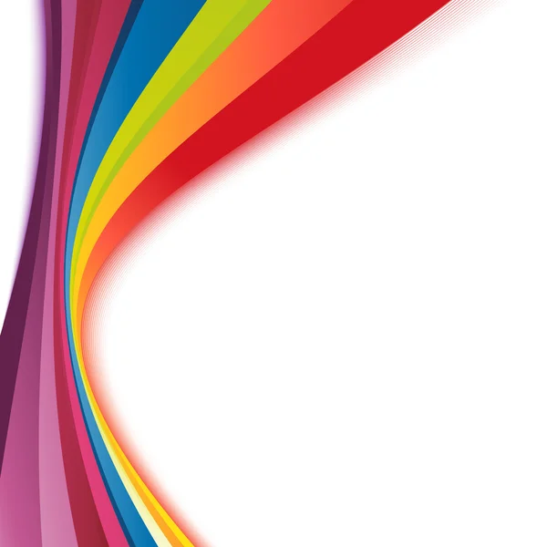 Rainbow colorful realistic swoosh lines Stock Vector Image by ©phyZick ...