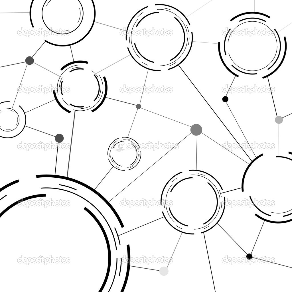 Modern communicational background template Stock Vector by ©phyZick ...