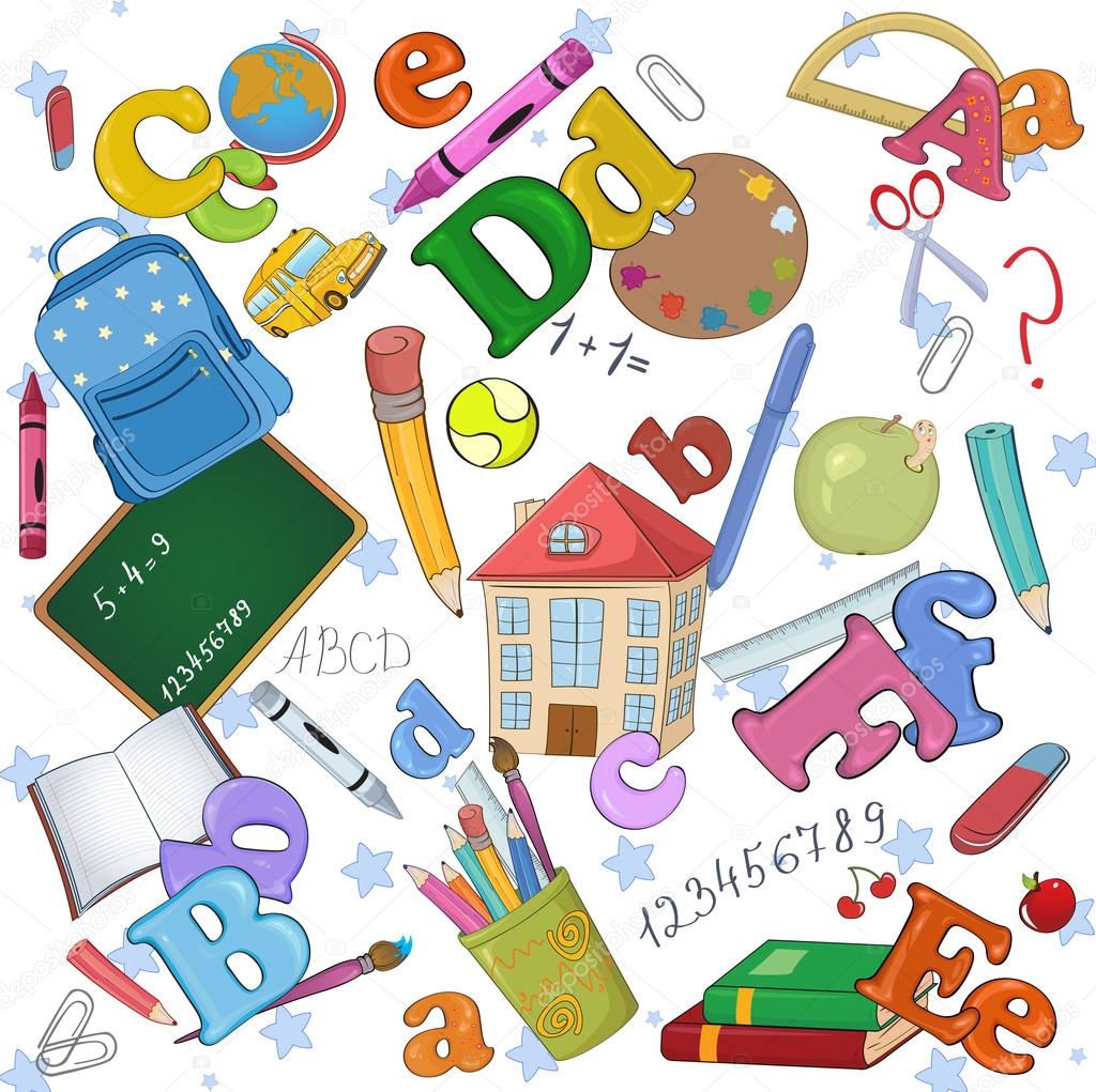 School background Stock Illustration by ©trilingstudio #12042225 School background Stock Illustration by ©trilingstudio #12042225
