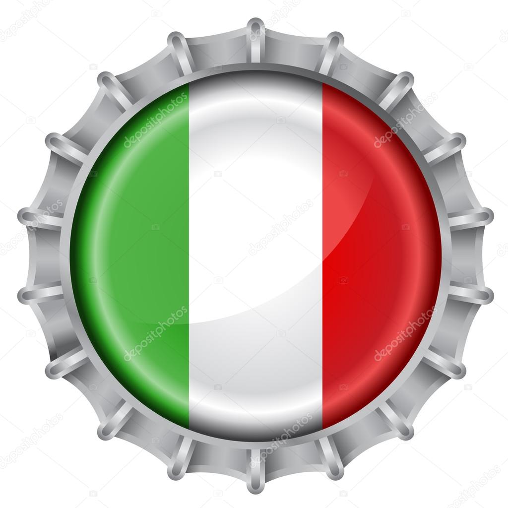 Bottle cap flag Stock Vector by ©trilingstudio 12222034