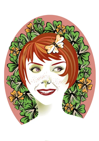 110 Redhead Freckles Vector Images Depositphotos
