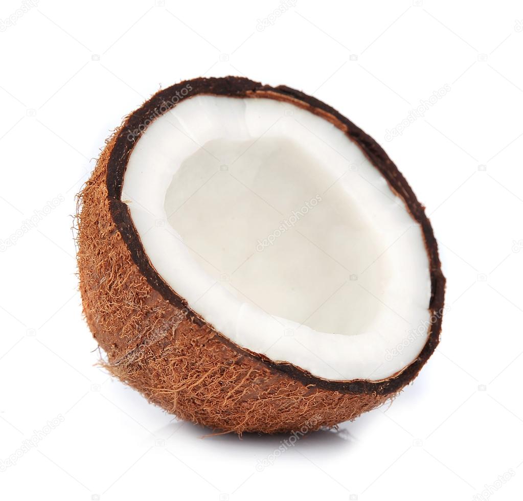 Half of coconut closeup — Stock Photo © margo555 #14294133