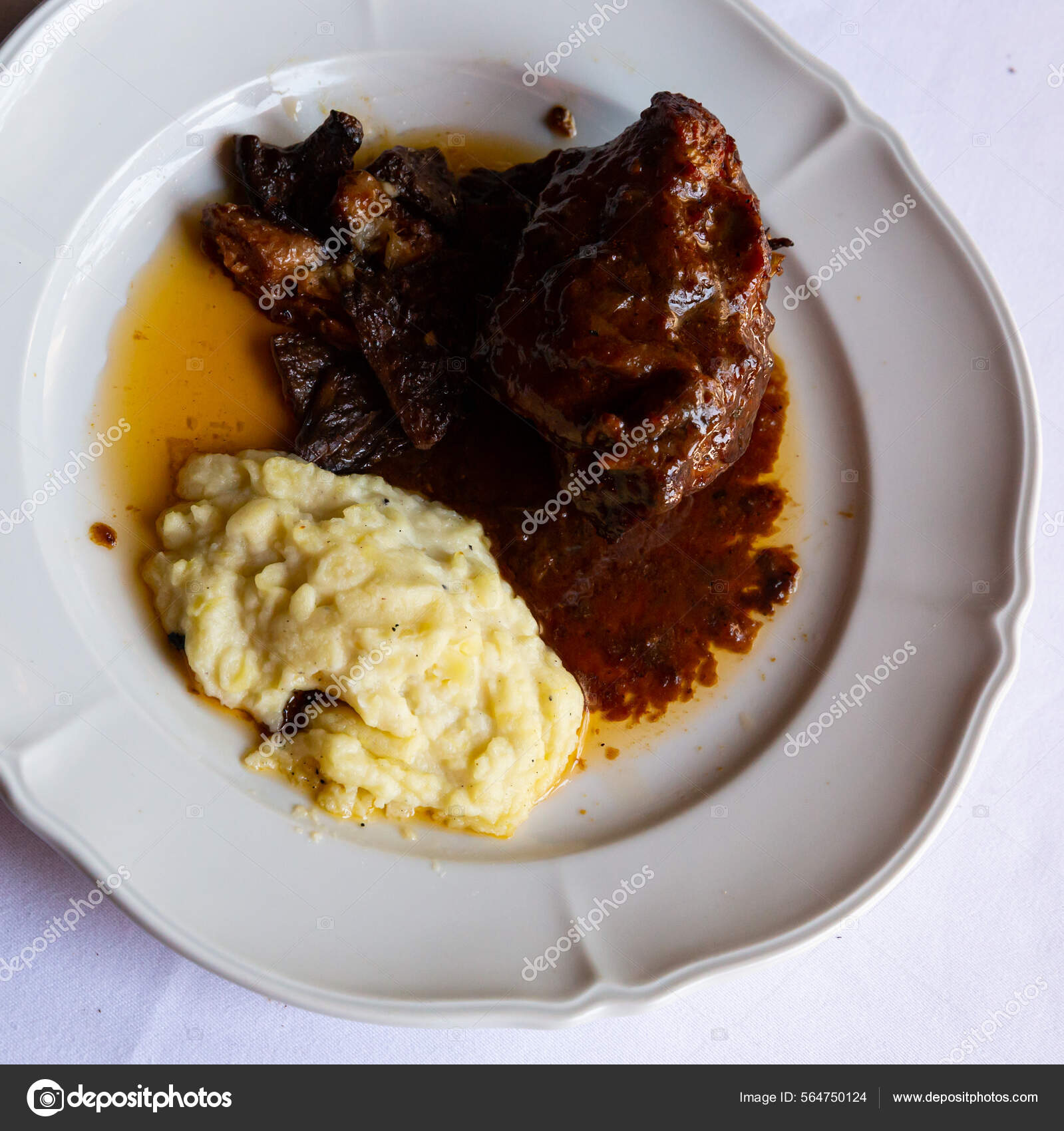 Stewed in oven lamb Stock Photo by ©Jim_Filim 564750124