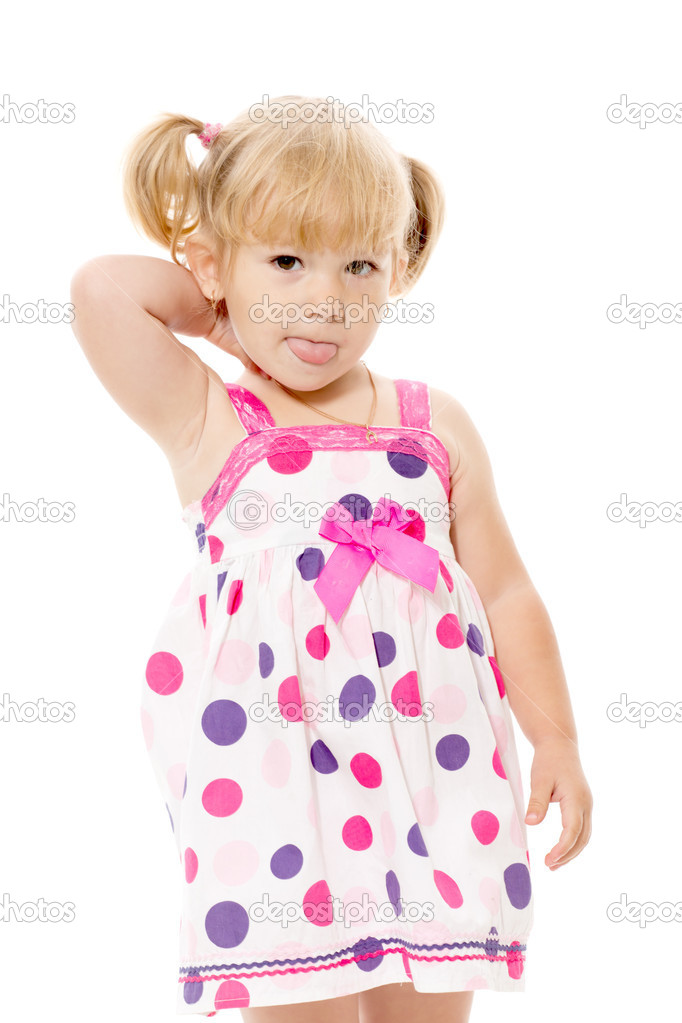 Niña. — Foto de stock #13495990 © Vikulin