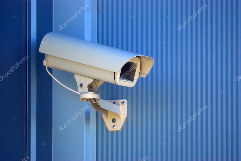 Security camera — Stock Photo © zatvor #18768785 Security camera — Stock Photo © zatvor #18768785