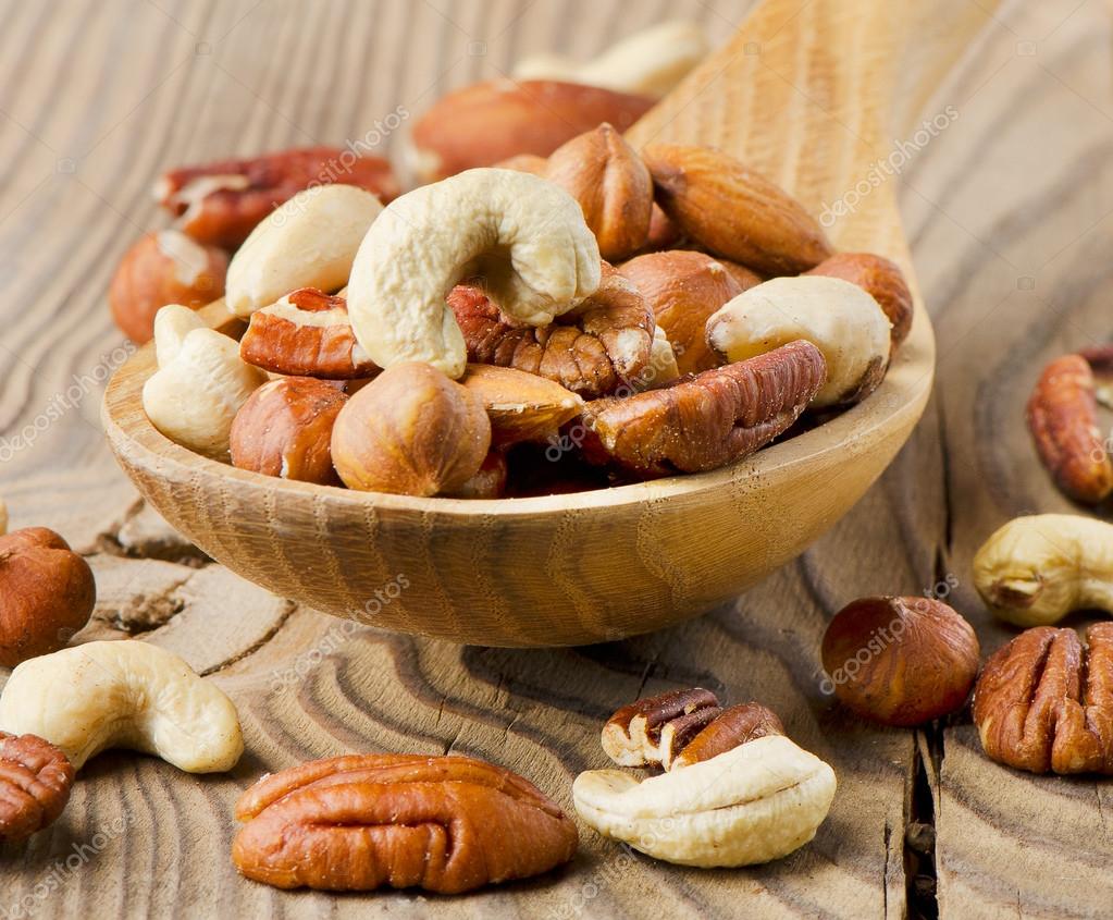 Mix nuts — Stock Photo © bit245 #39791989