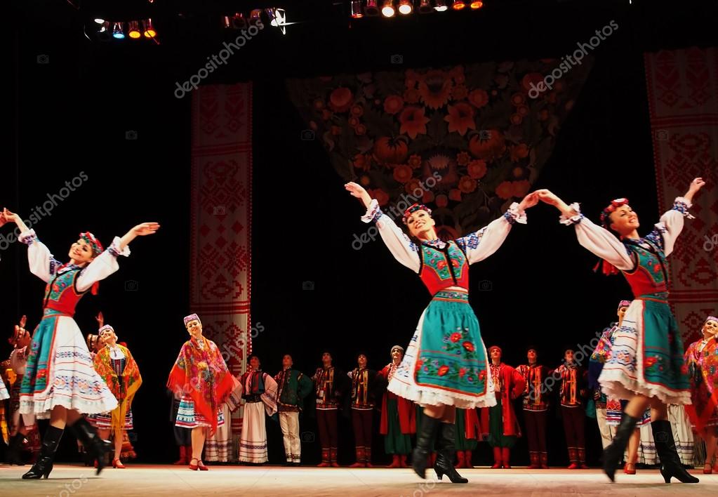 Ukrainian National Folk Dance Ensemble Named After P.Virsky — Stock ...